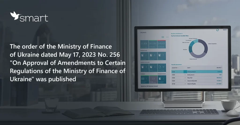 The order of the Ministry of Finance of Ukraine May 17, 2023 No. 256
