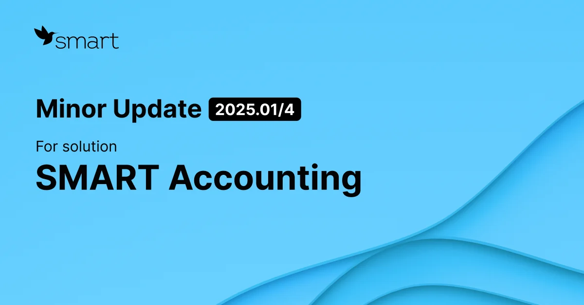 Minor Update 2025.01/4 for SMART Accounting – SMART Localization