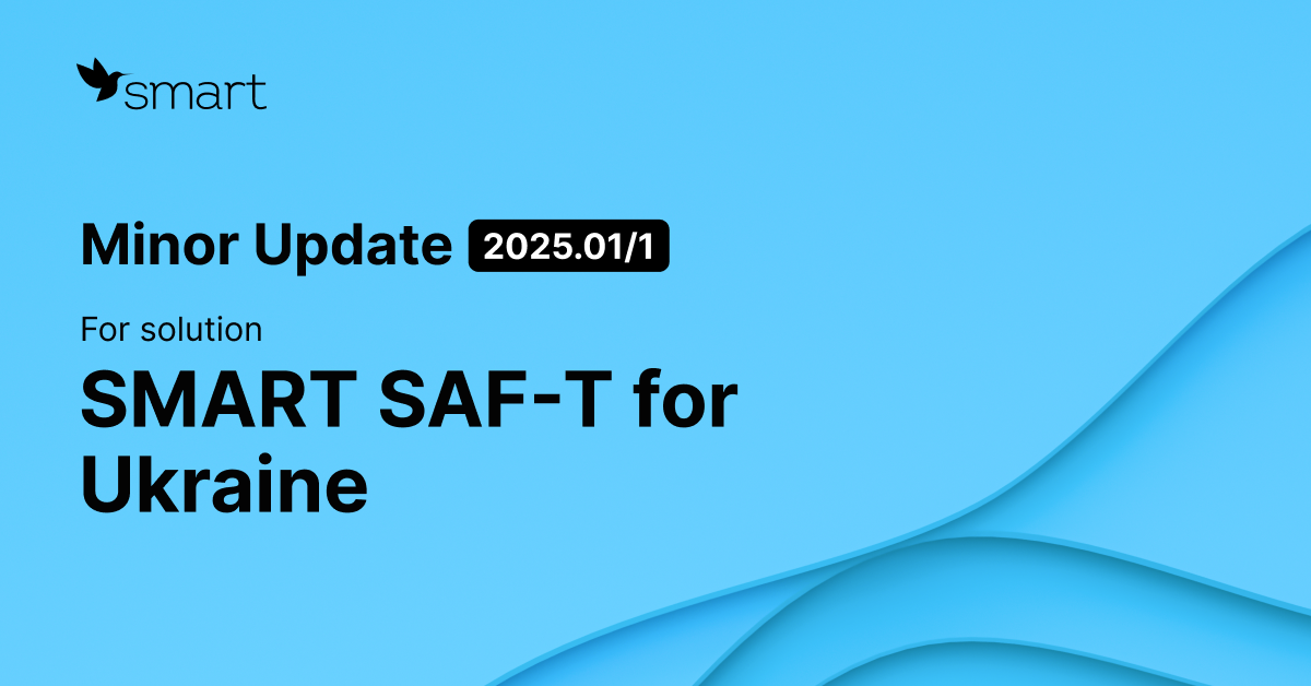 Minor Update 2025.01/1 for SMART SAF-T for Ukraine – SMART Localization
