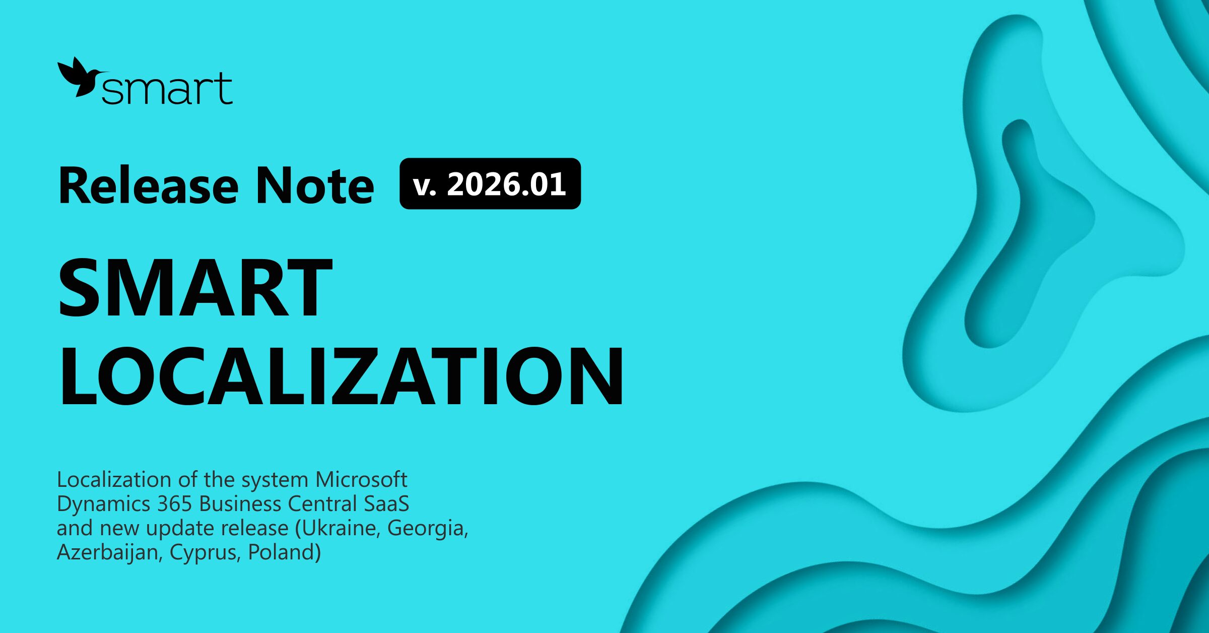 SMART Localization Release Note 2026.01 – SMART Localization
